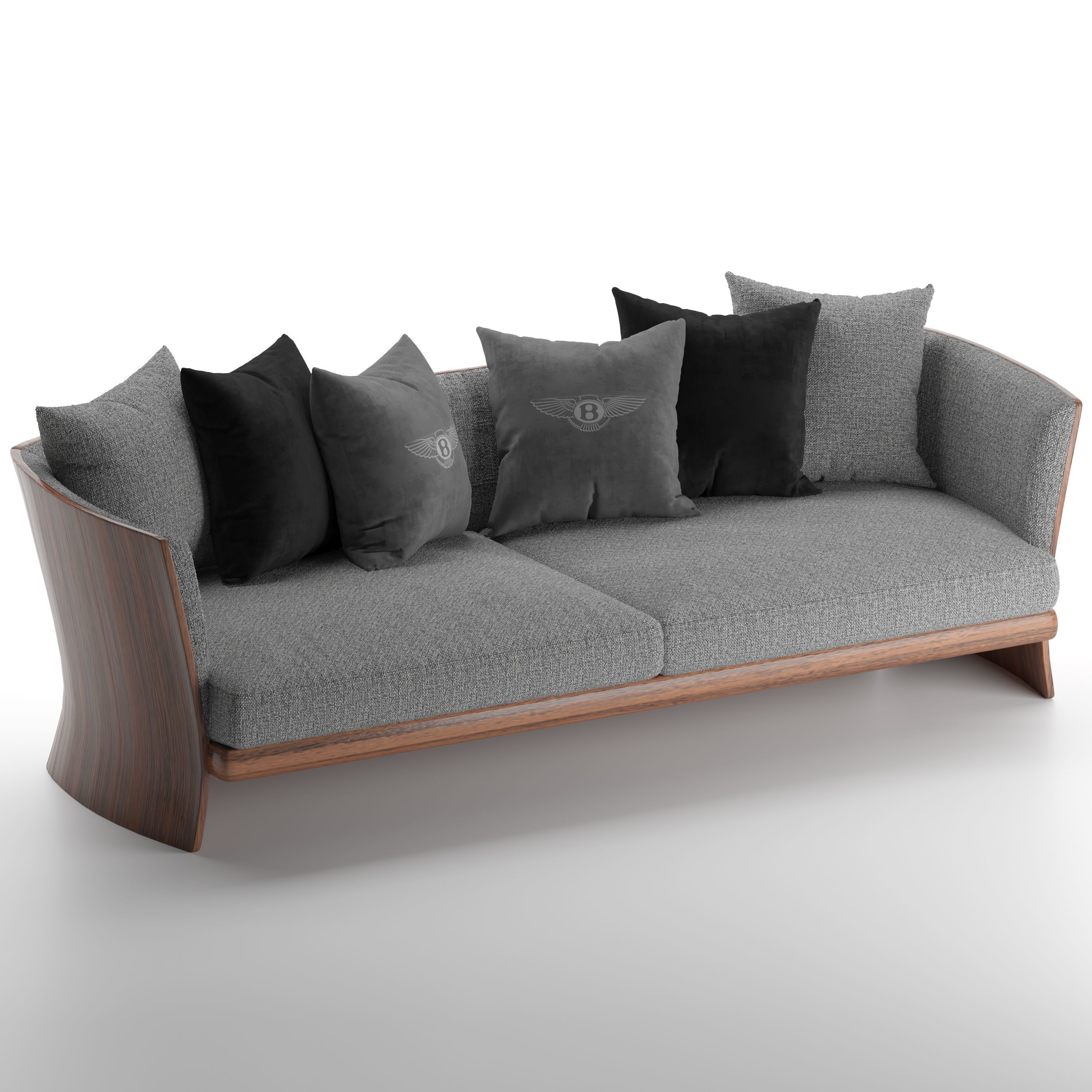 Bentley Home Newent sofa 3D model | CGTrader