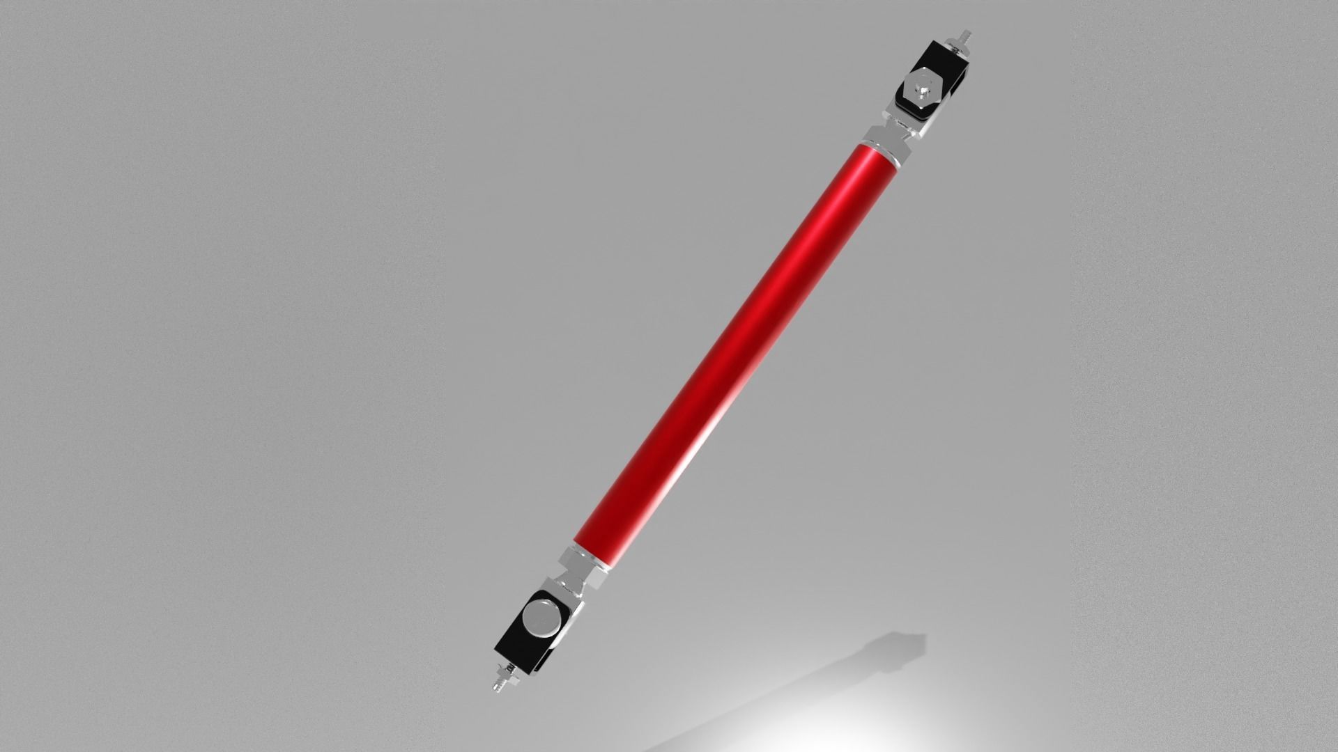 Generic car bumper strut or lip splitter rod free 3D model | CGTrader