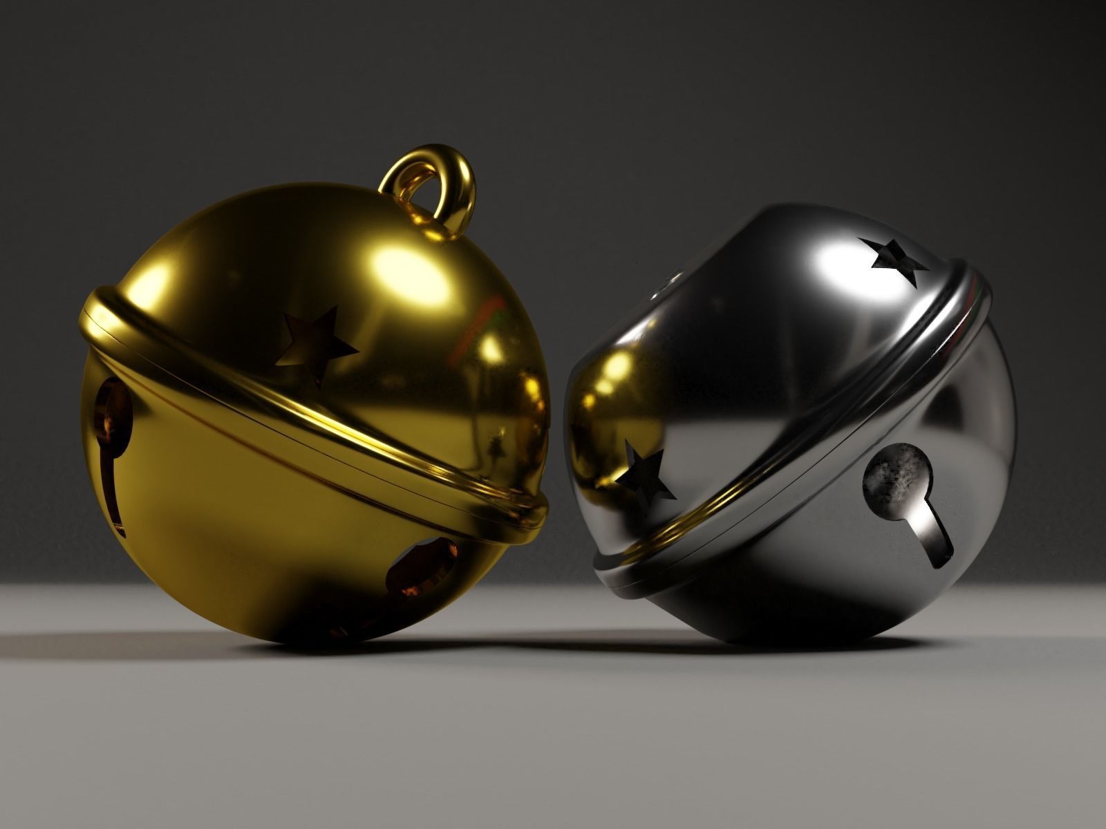 Christmas Bell 3D model 3D printable | CGTrader