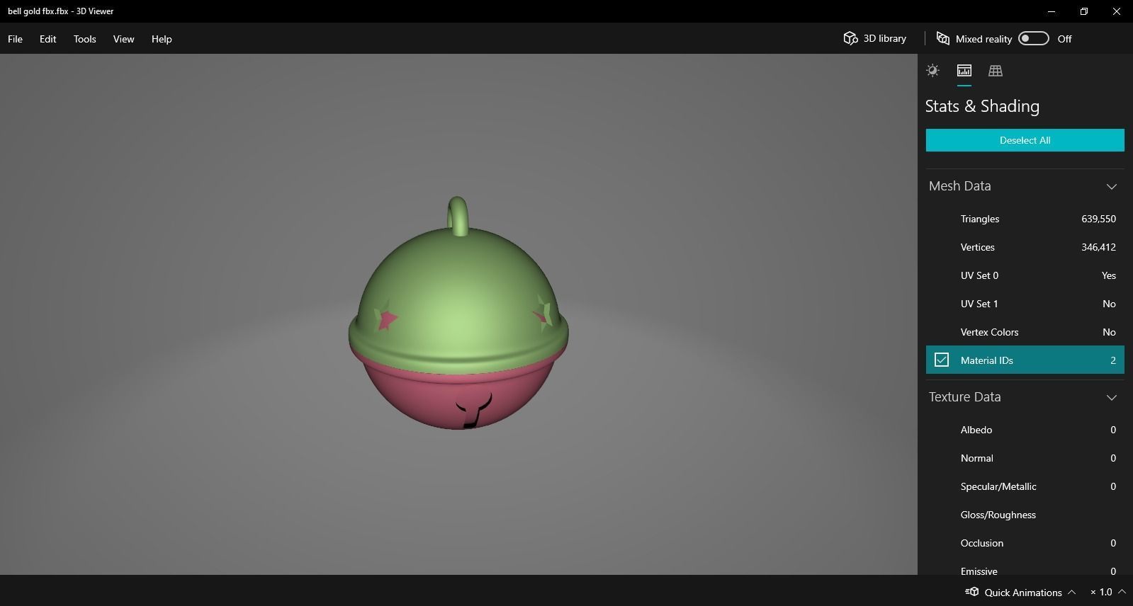 Christmas Bell 3D model 3D printable | CGTrader