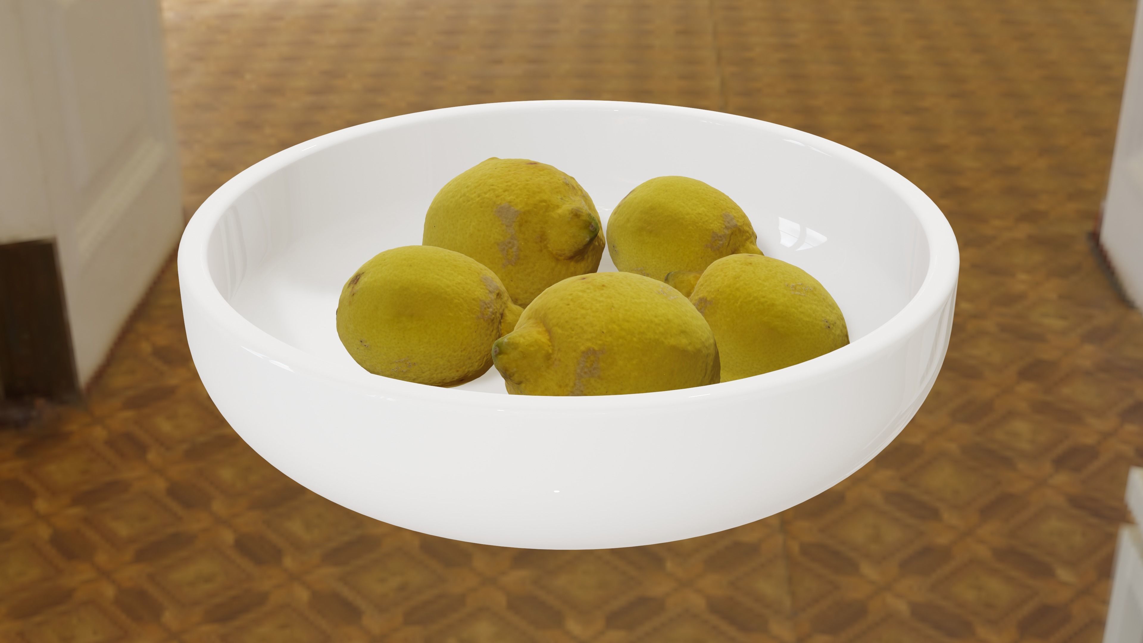 Lemon free 3D model | CGTrader