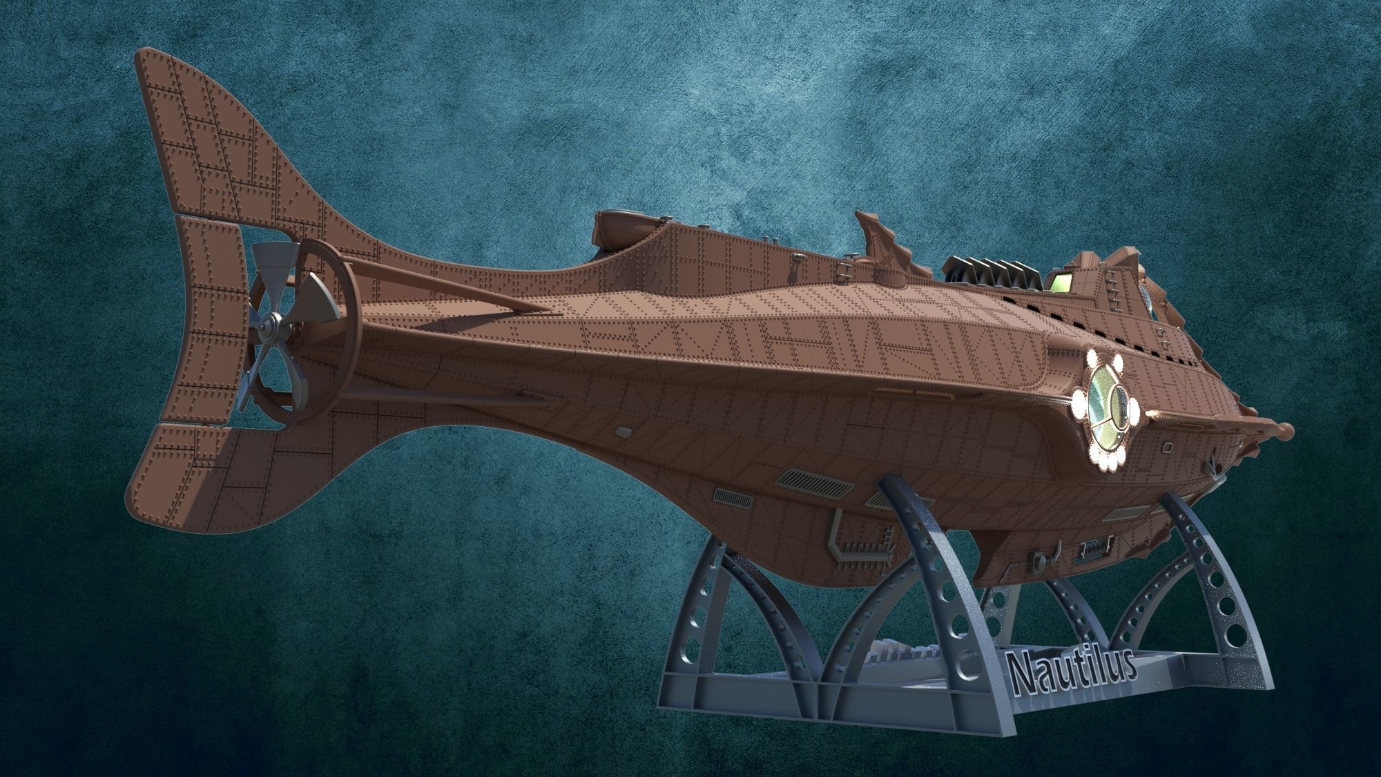 Nautilus detailed 3D model 3D printable | CGTrader