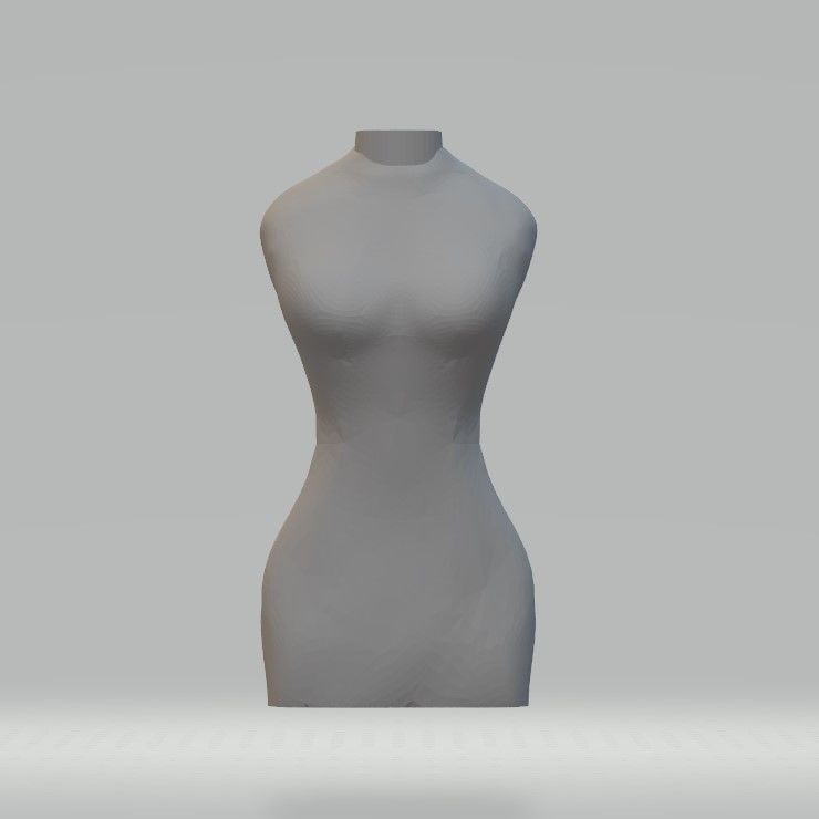 Mannequin woman 3D model 3D printable | CGTrader
