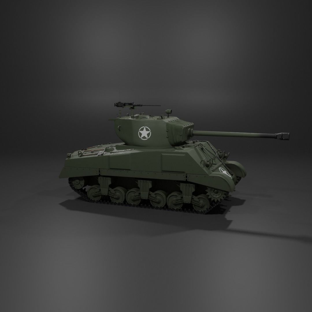 Sherman Pack free 3D model | CGTrader