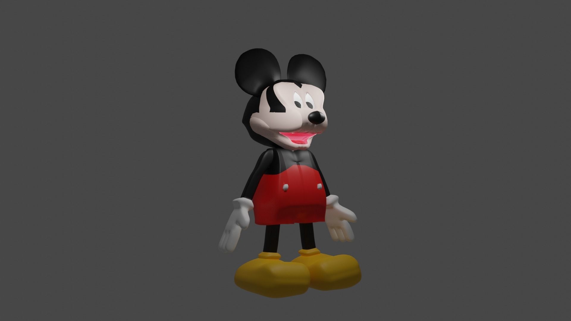 Micky Mouse free VR / AR / low-poly 3D model | CGTrader
