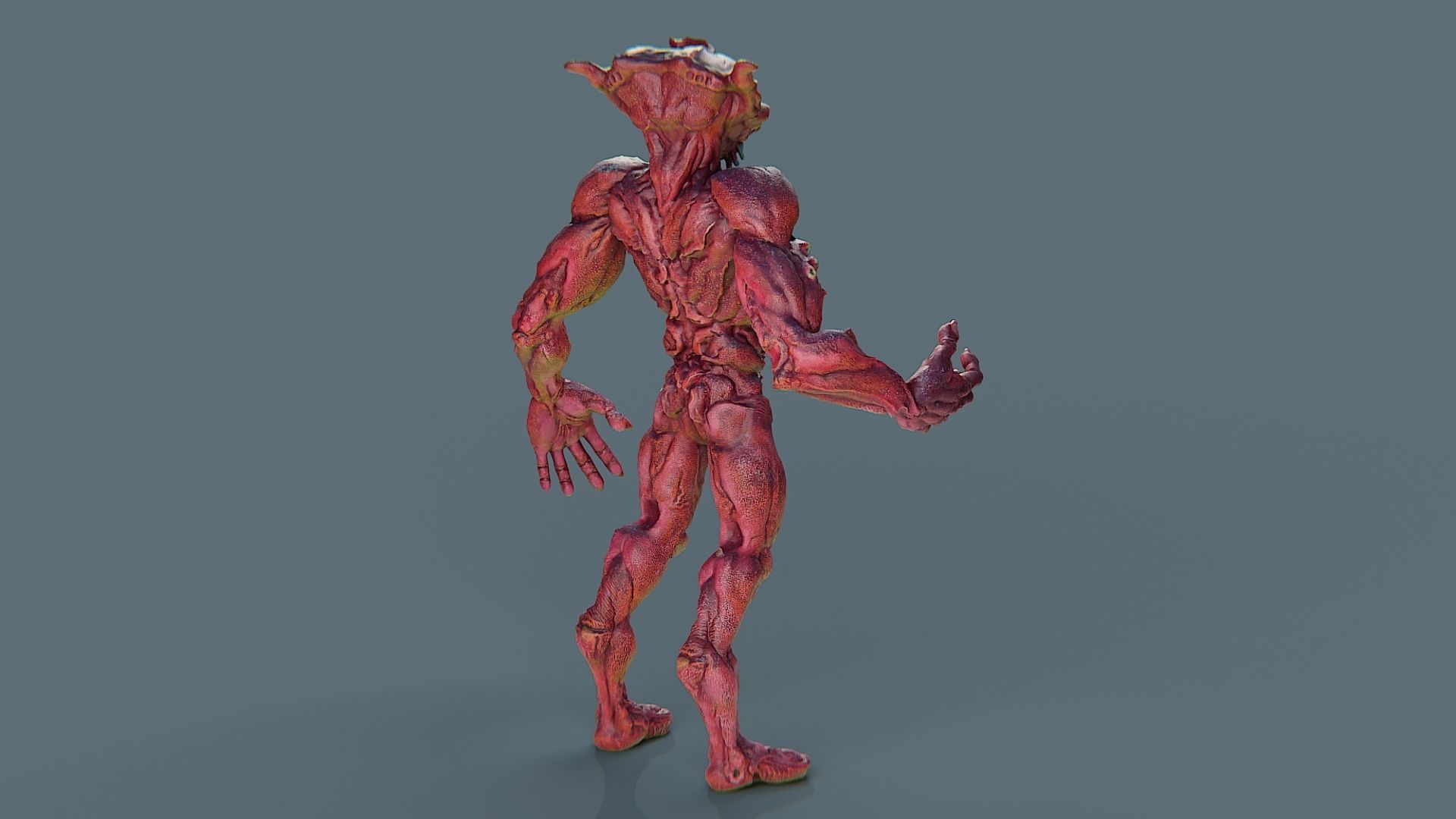 3D model Sci -fi Alien insect character rigged VR / AR / low-poly ...
