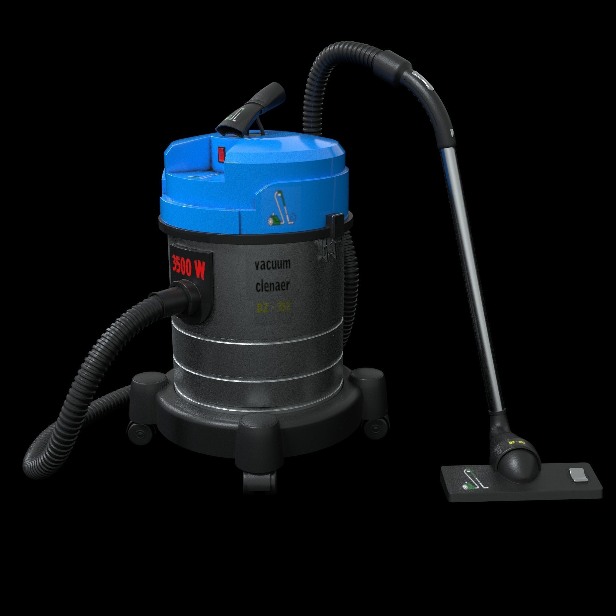 vacuum cleaner 3D model | CGTrader