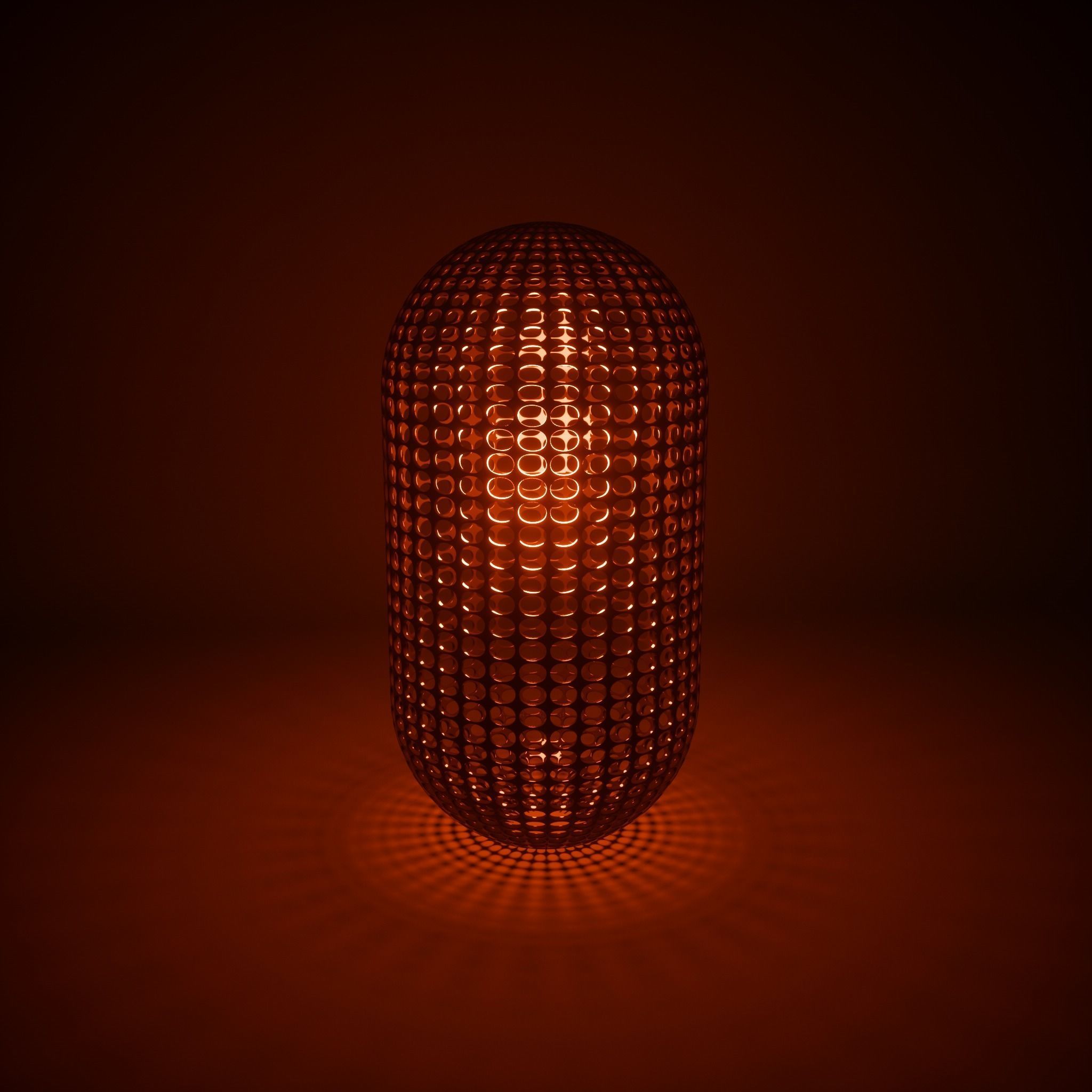 Abstract Geometric Capsule 3D model | CGTrader