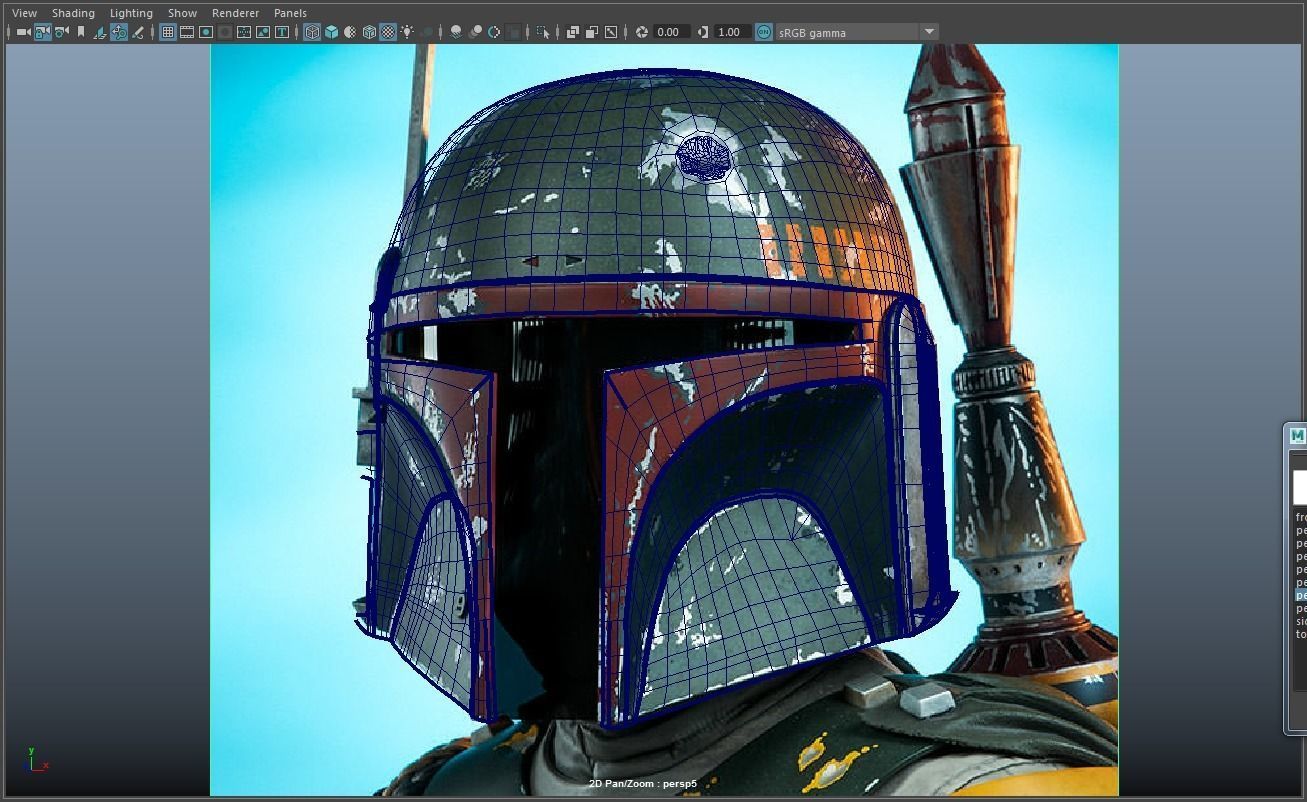 The Marshal Cobb Vanth Mandalorian Accurate Helmet 3D model | CGTrader