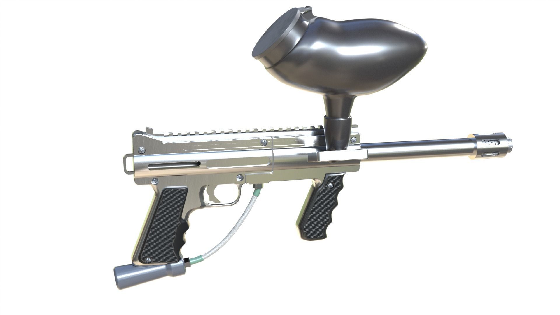 Paintball gun 3D | CGTrader