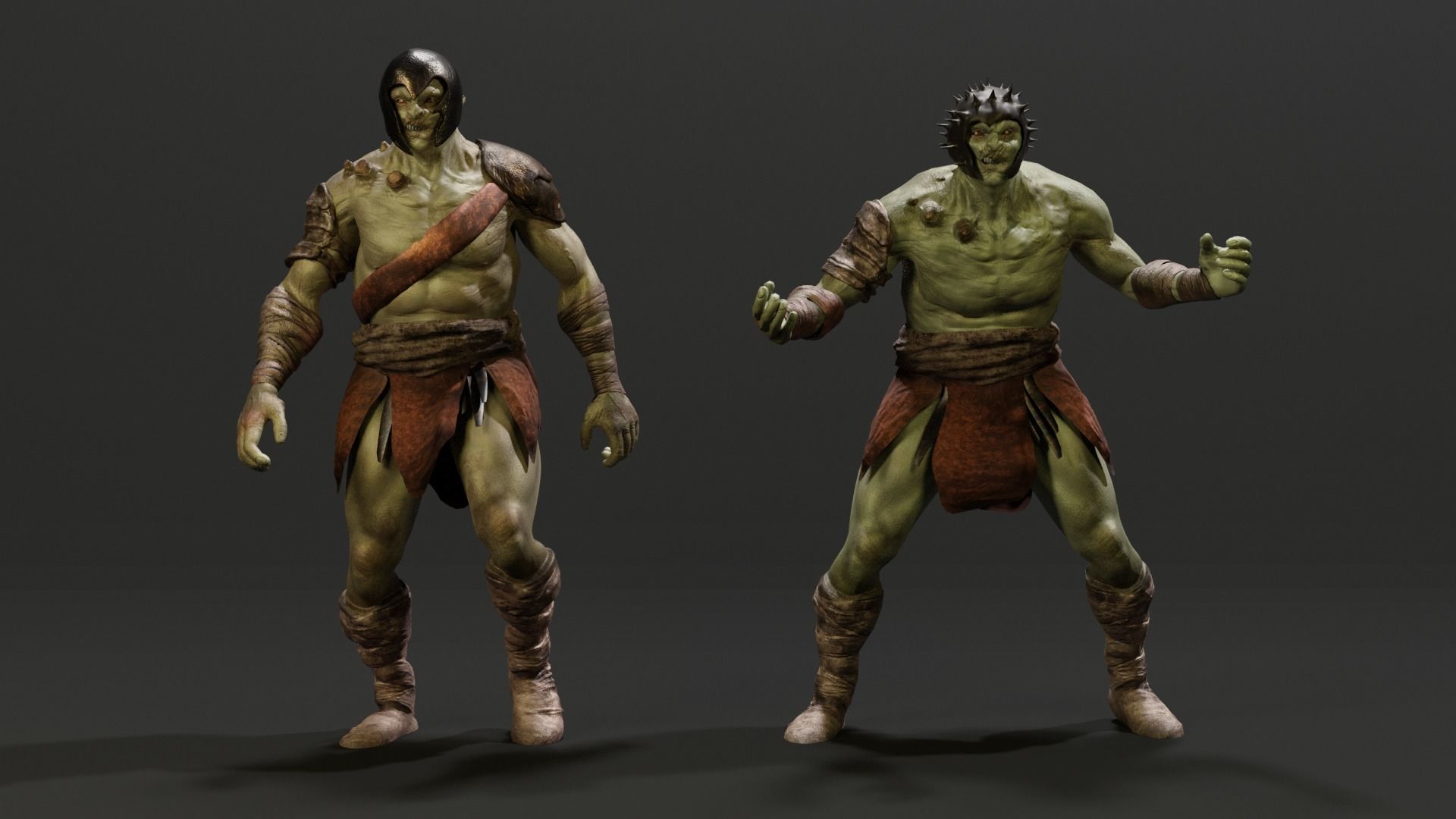 3D model ORC MEDIEVAL ZBRUSH BLENDER VR / AR / low-poly | CGTrader