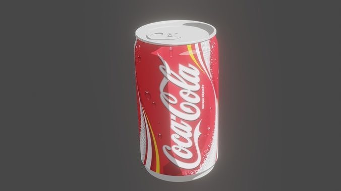 3D model Coca Cola Can stylized like anime VR / AR / low-poly | CGTrader