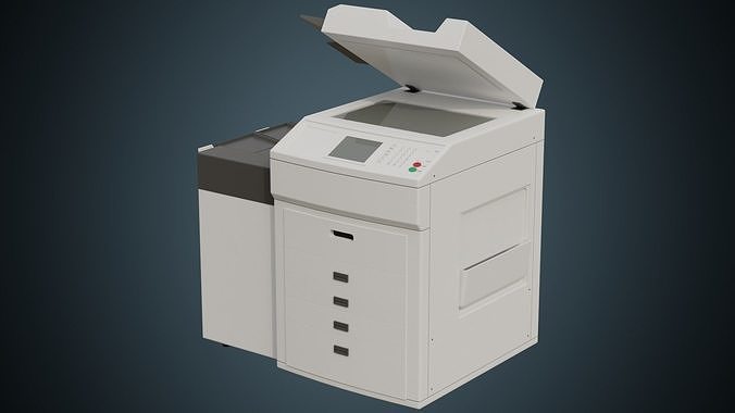 3D model Photocopier 1A VR / AR / low-poly | CGTrader