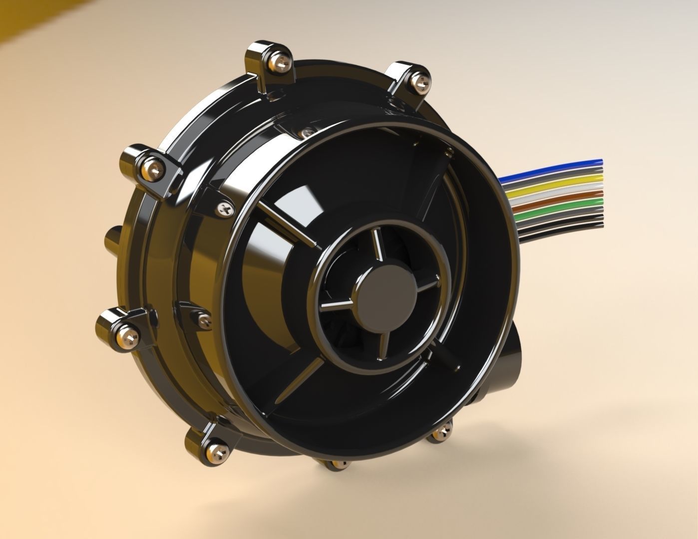 Brushless Air Blower 3D model 3D printable | CGTrader