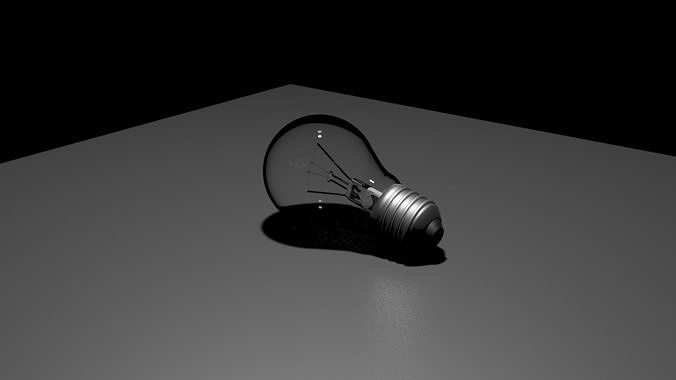 Light Bulb free 3D model animated | CGTrader