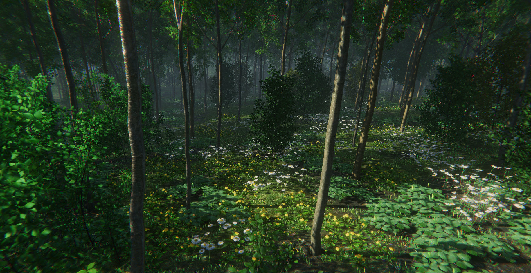 3D model Nature Package - Swamp Forest Environment Unity VR / AR / low ...