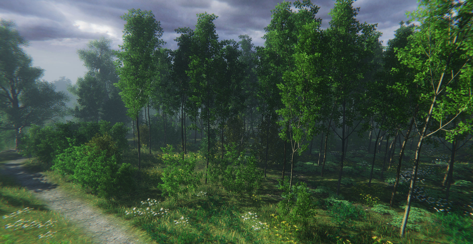 3D model Nature Package - Swamp Forest Environment Unity VR / AR / low ...