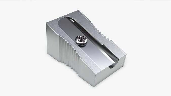 Pencil sharpener metal 3D model | CGTrader