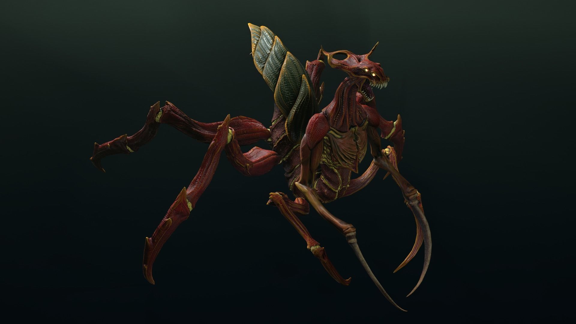 3D model Alien Spider VR / AR / low-poly animated | CGTrader