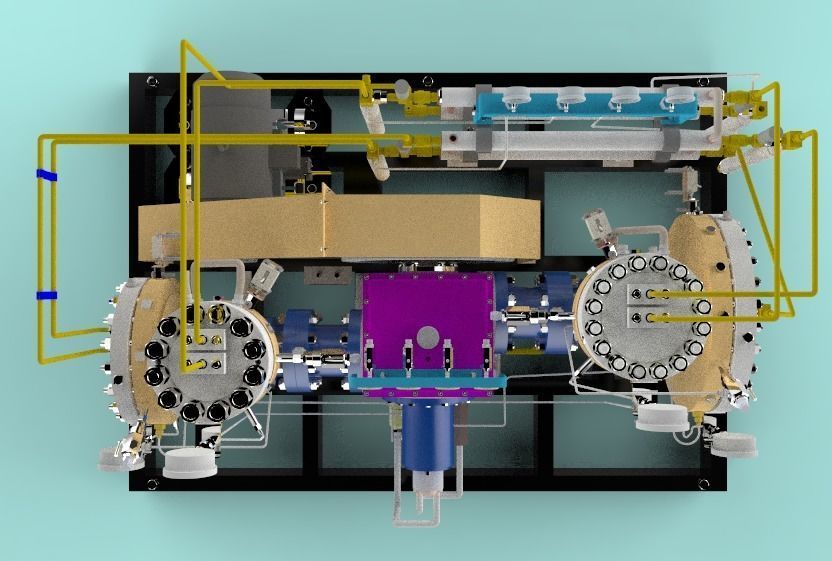 Diaphragm compressor 3D model | CGTrader