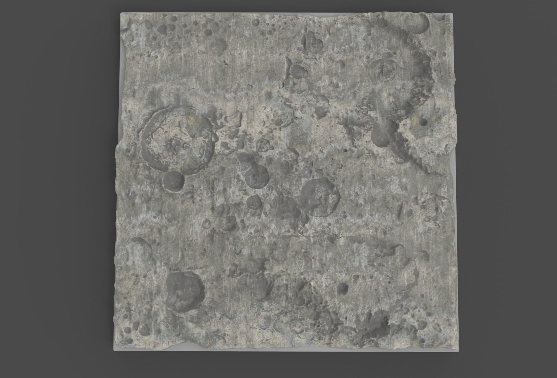 moon terrain hi poly 3D model | CGTrader