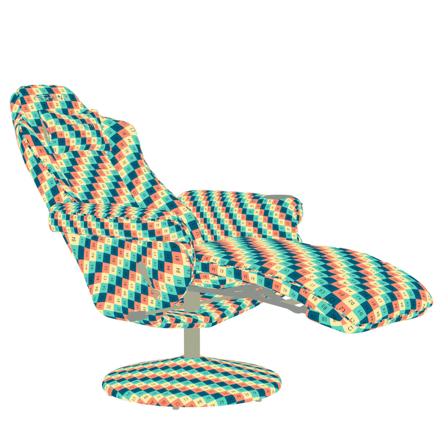 RESPAWN Gaming Recliner RSP 900 BLUE 3D model | CGTrader