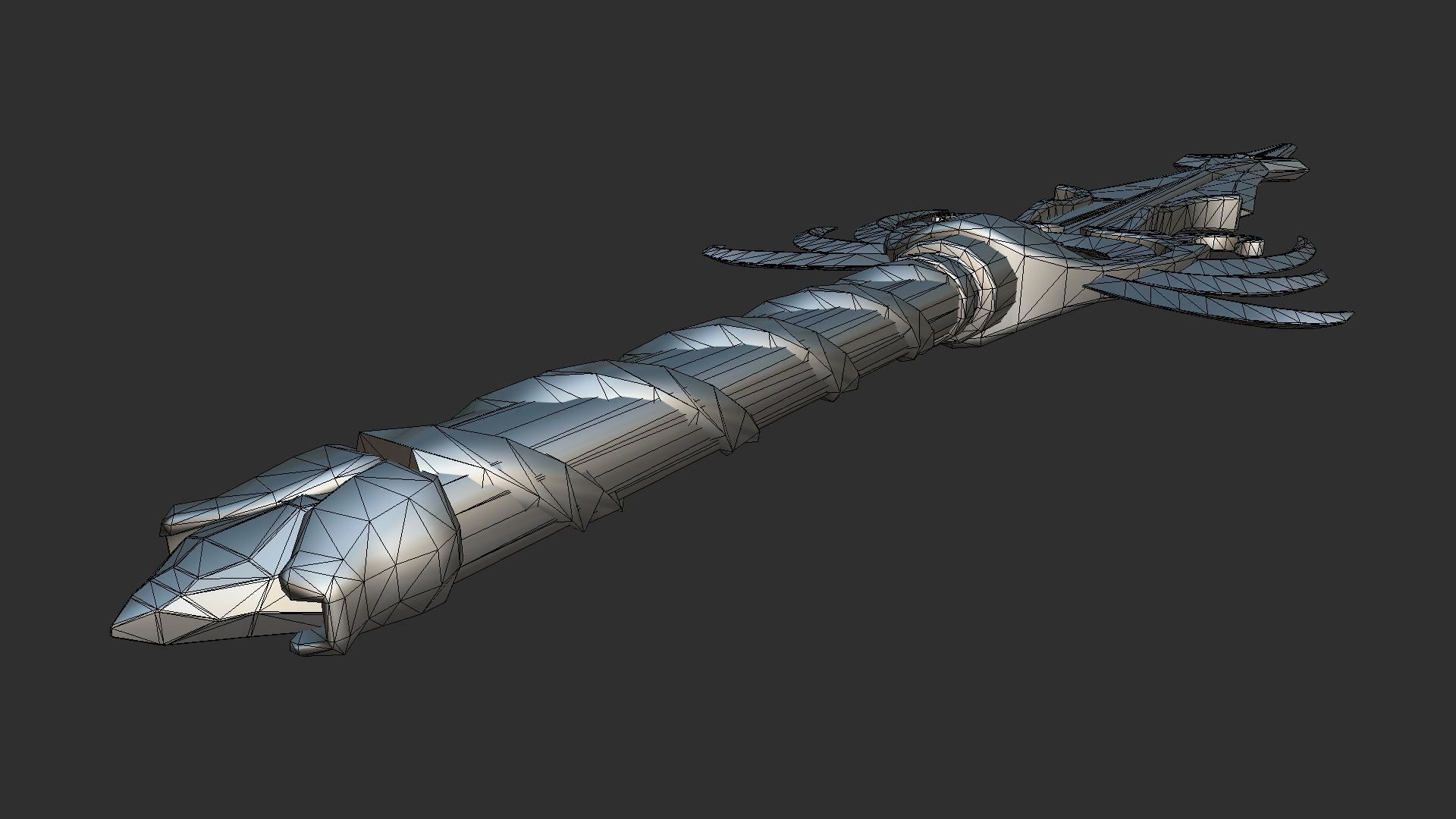 3D model Holy Longsword VR / AR / low-poly | CGTrader