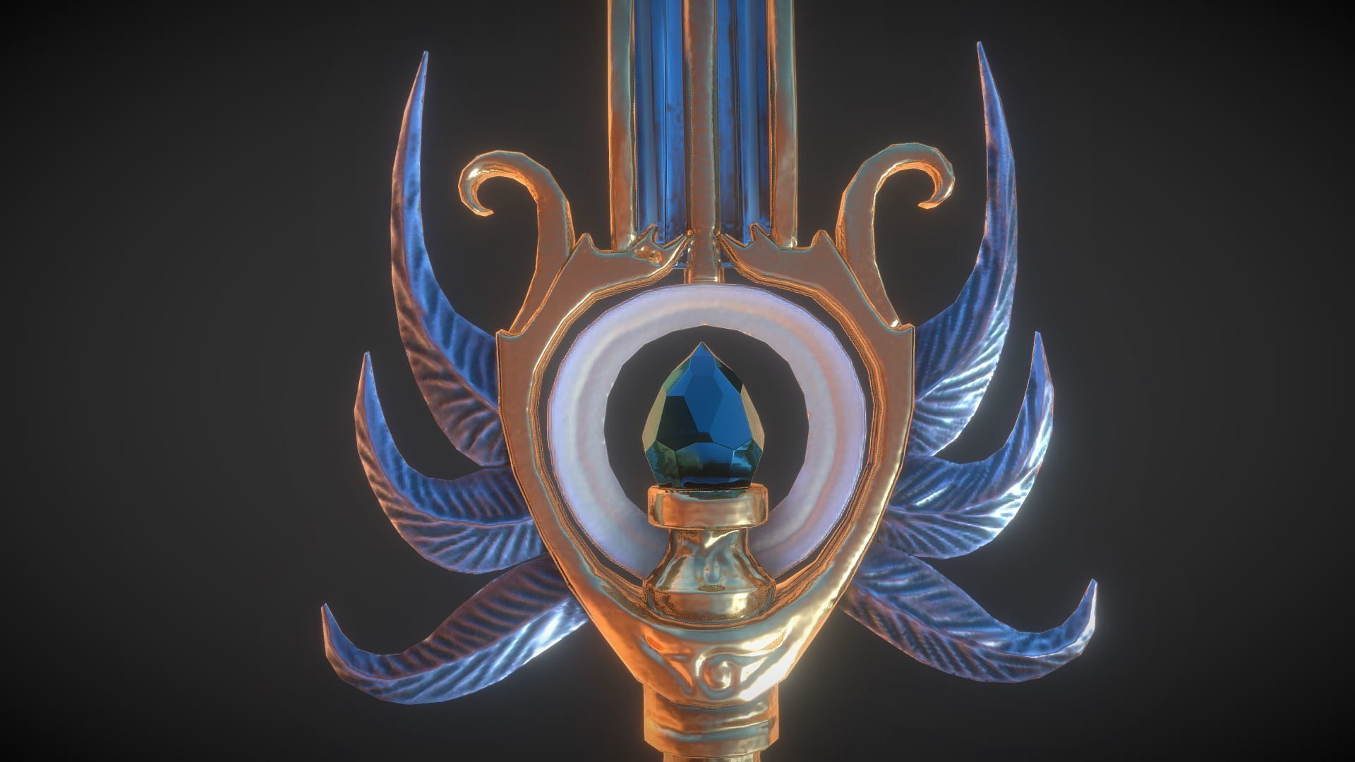 3D model Holy Longsword VR / AR / low-poly | CGTrader