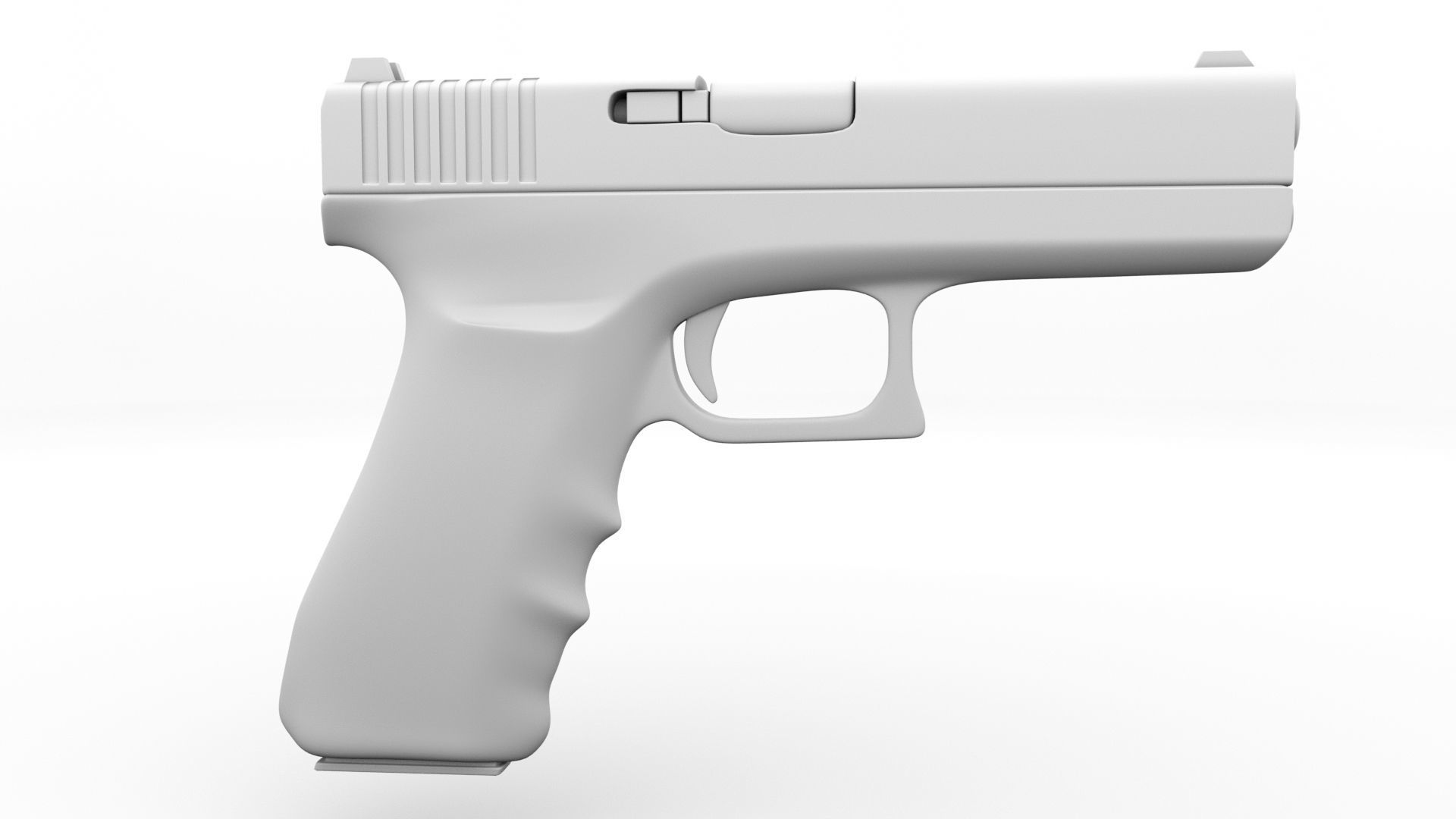 3D model Sci-Fi Glock VR / AR / low-poly | CGTrader