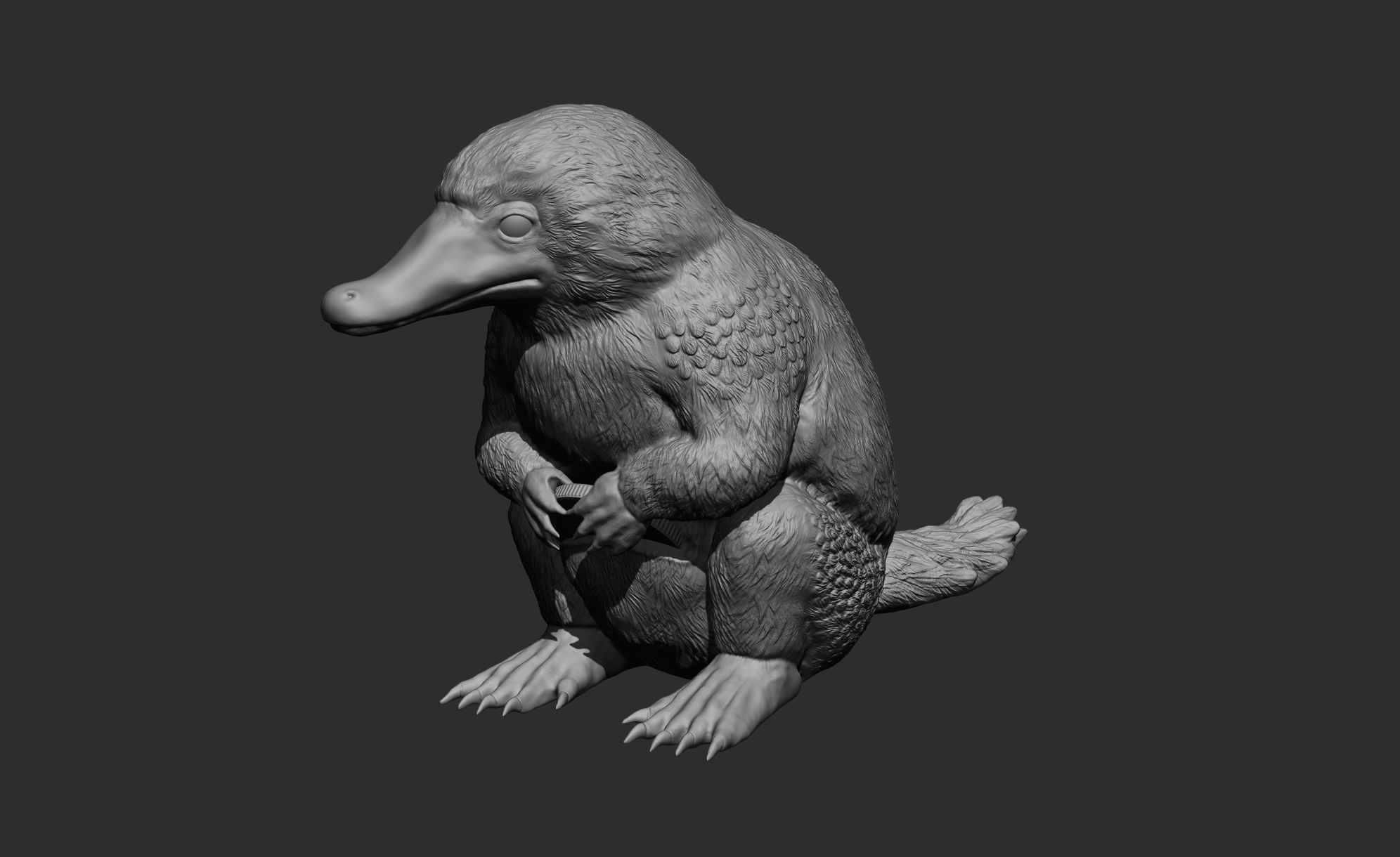 Harry Potter - Niffler - Fantastic Beasts and Where to Find Them 3D ...