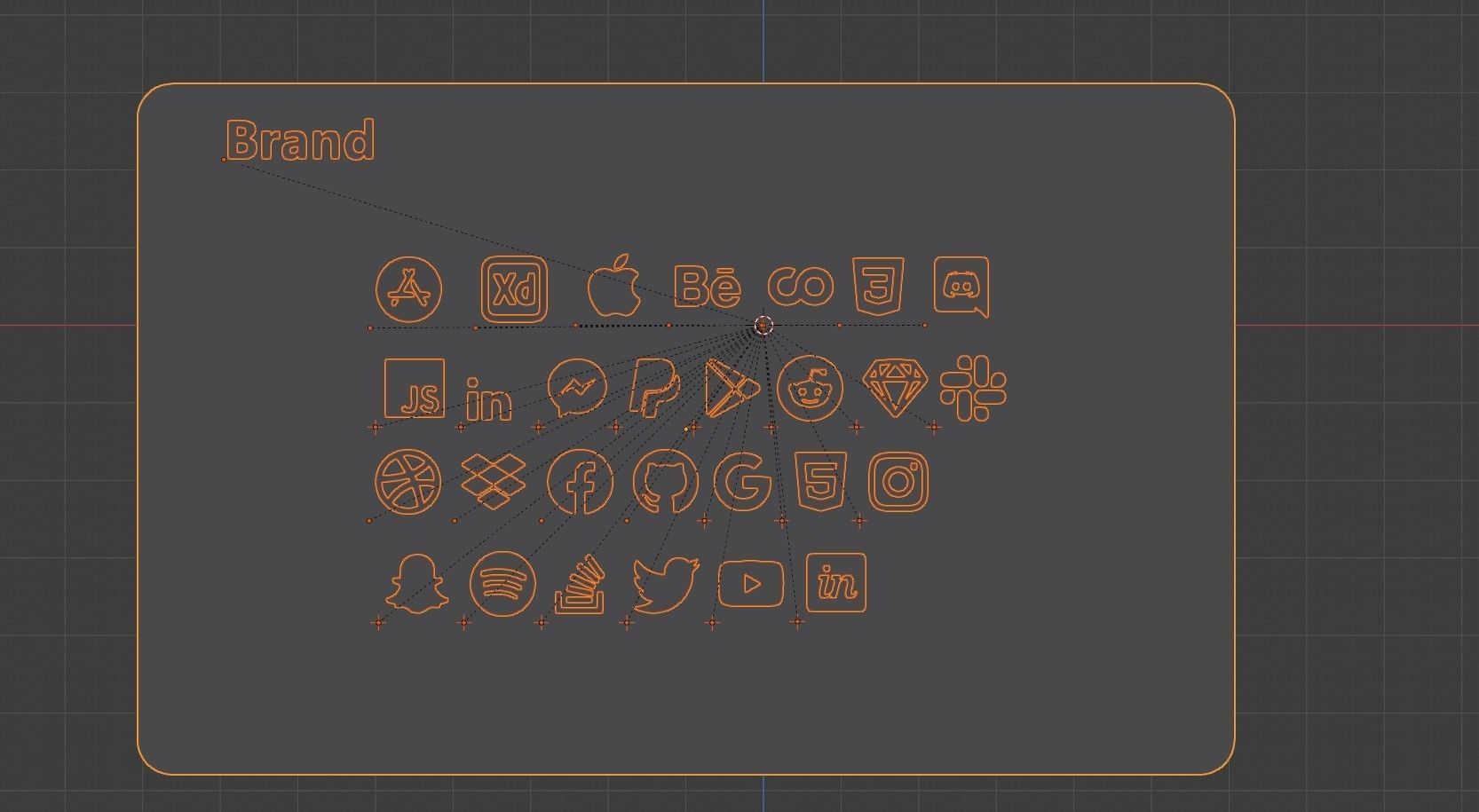3D Brand Logos free VR / AR / low-poly 3D model | CGTrader