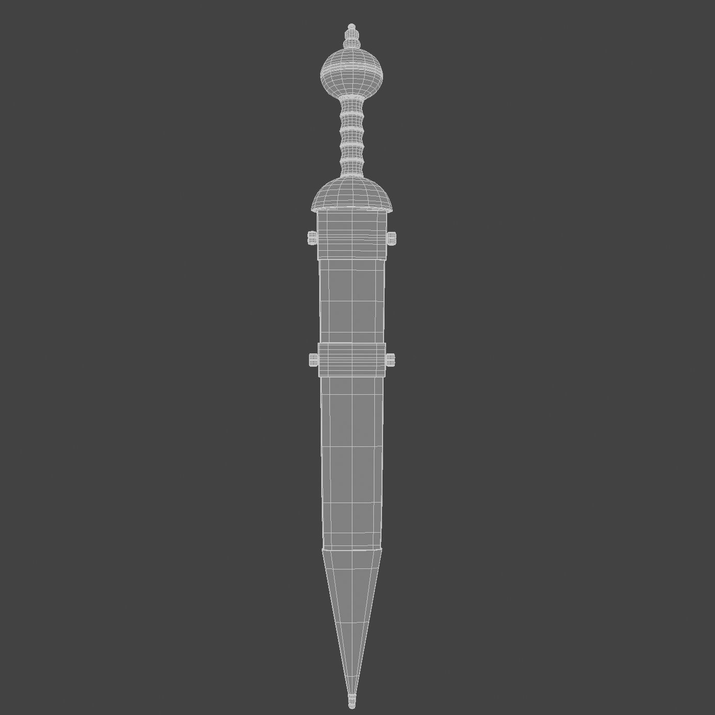 3D model Roman sword with scabbard VR / AR / low-poly | CGTrader