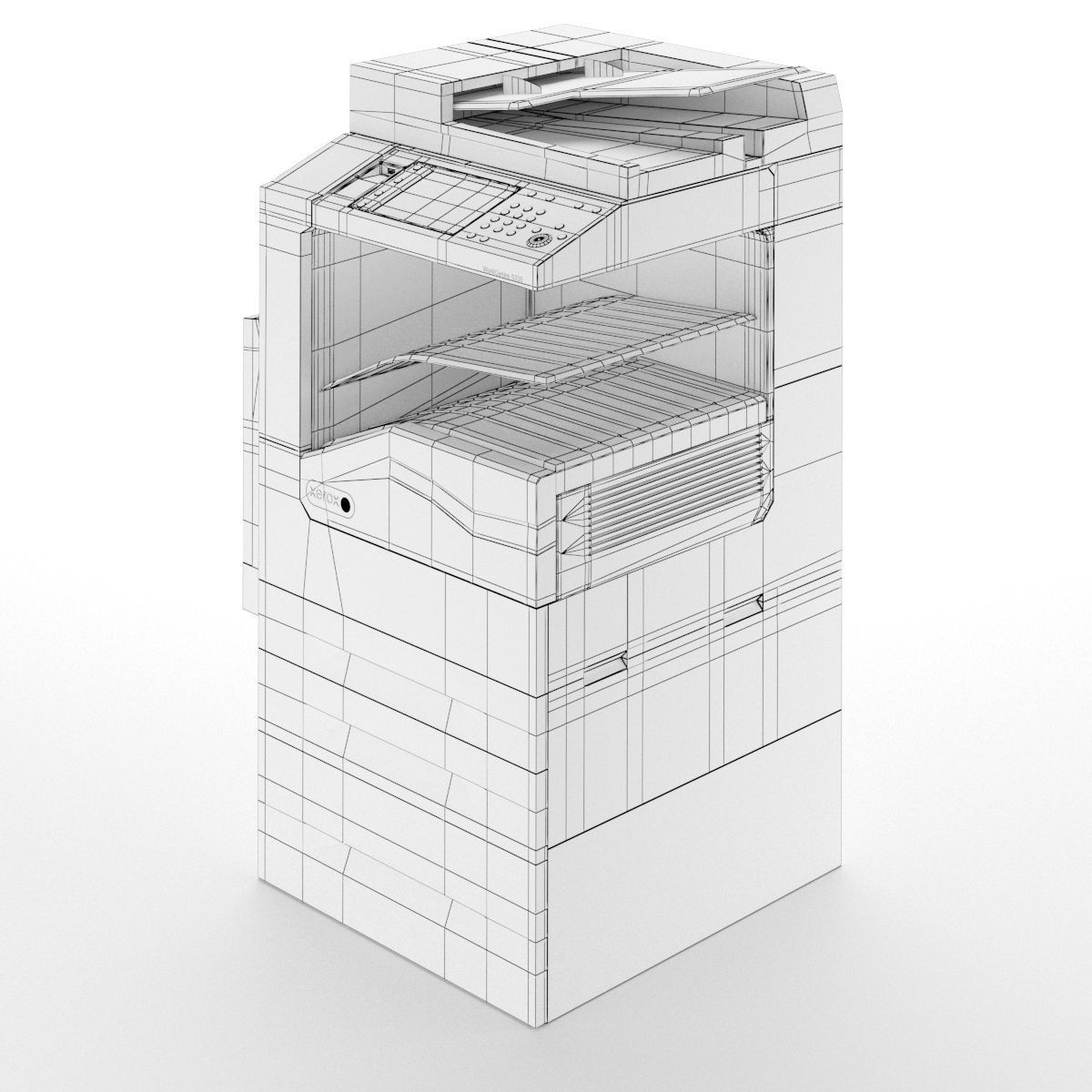 Copier Xerox WorkCentre 5335 3D model | CGTrader
