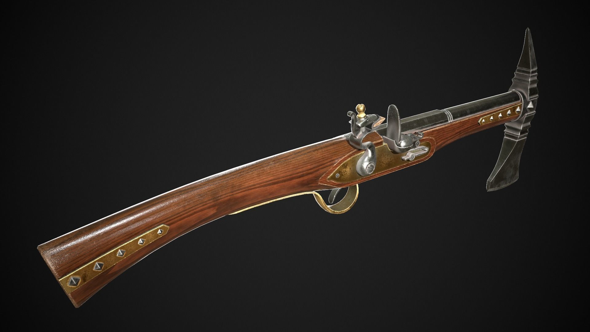 Flintlock Guns Collection | CGTrader