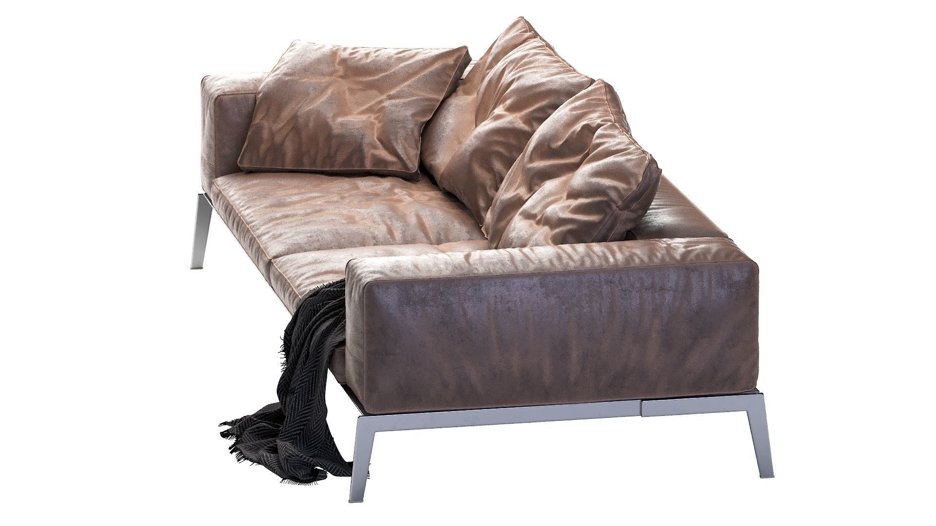 Lifesteel Flexform Sofa 3D model | CGTrader