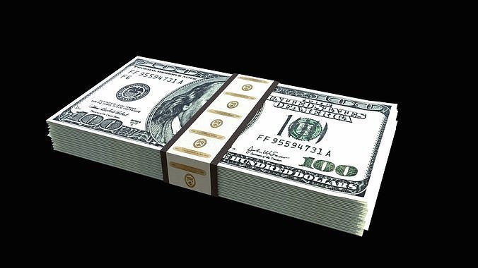 3D model American Dollar USD PBR VR / AR / low-poly | CGTrader