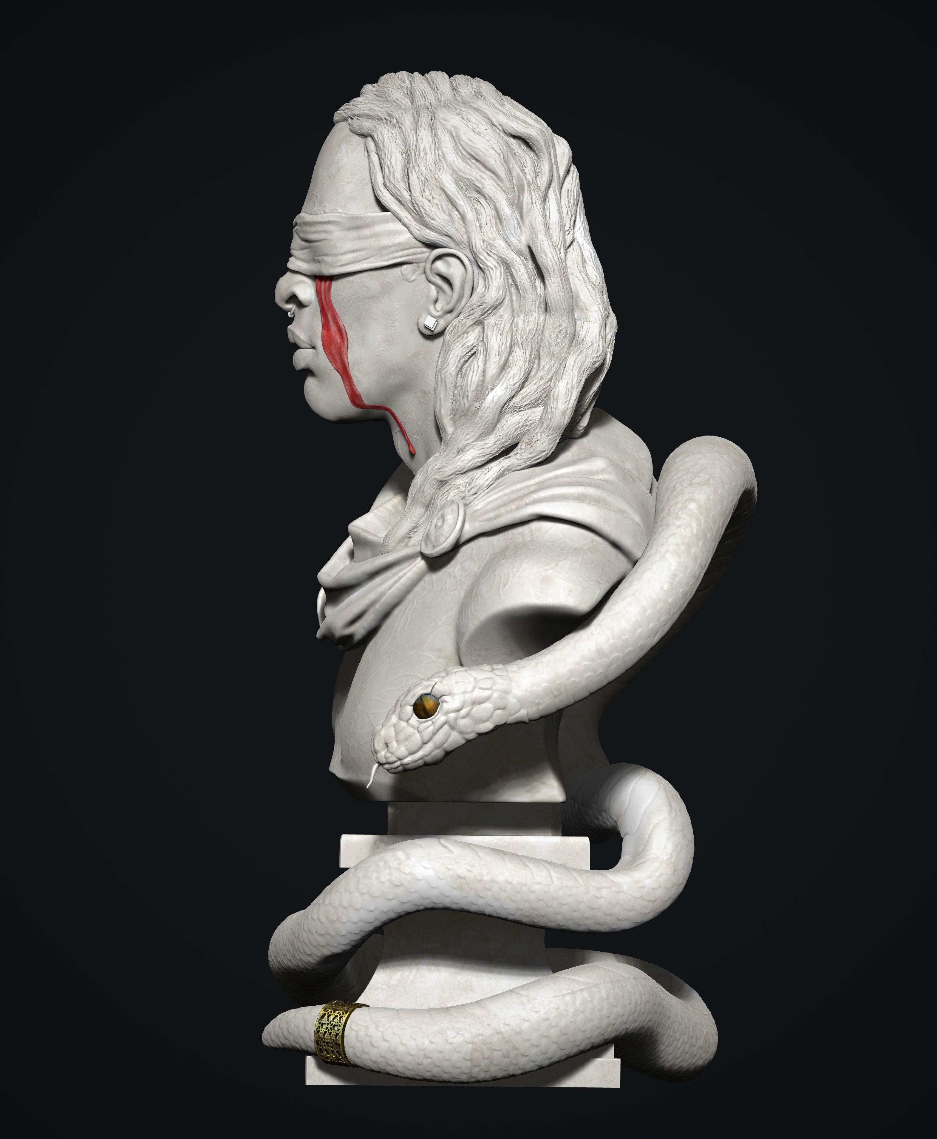 Young Thug portrait 3D model 3D printable | CGTrader