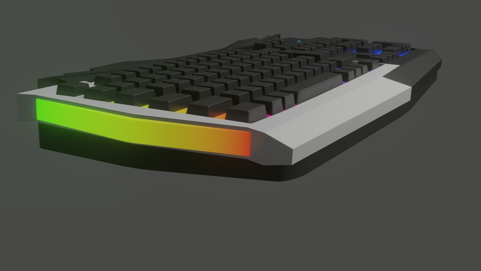 3D model Gaming Keyboard VR / AR / low-poly | CGTrader