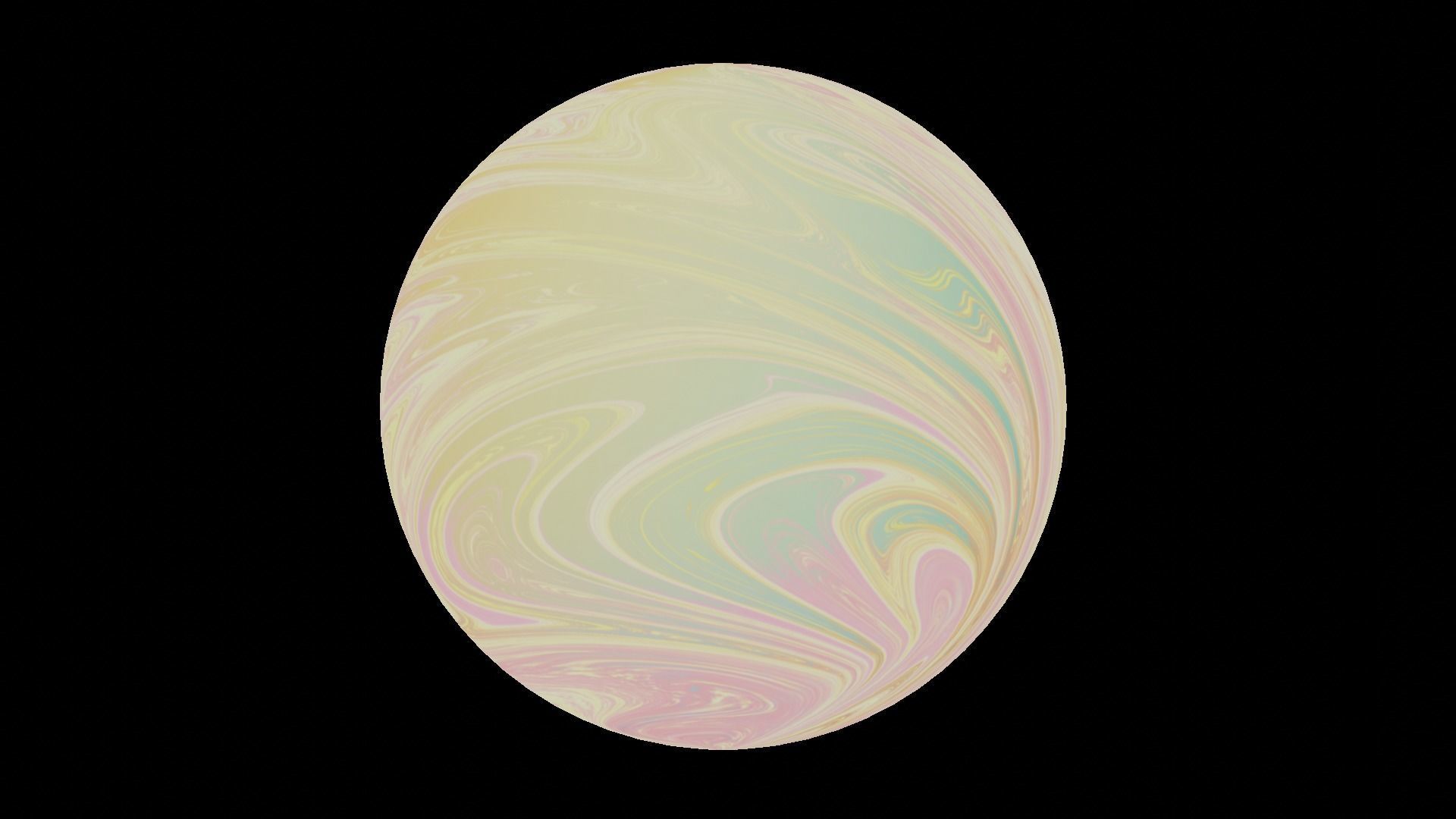 3D model HDR Panoramic Sky - 6 Alien FLUID ART VR / AR / low-poly ...