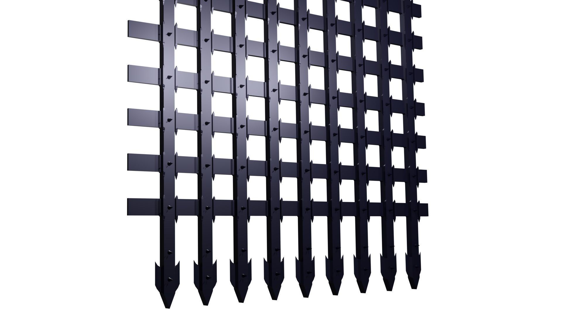 Portcullis Iron 3D model | CGTrader