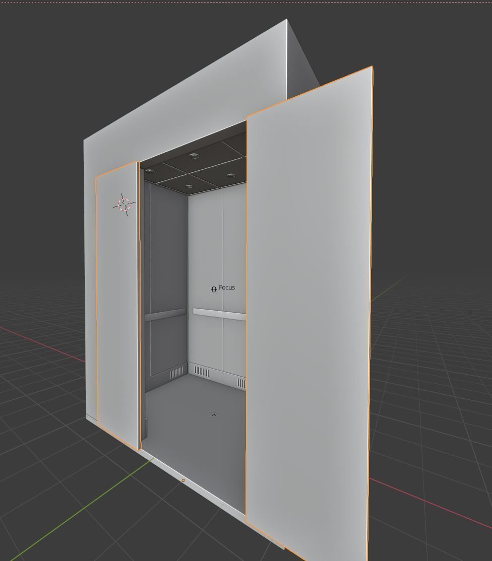 3D model Mockup Elevator - Model 2 VR / AR / low-poly | CGTrader