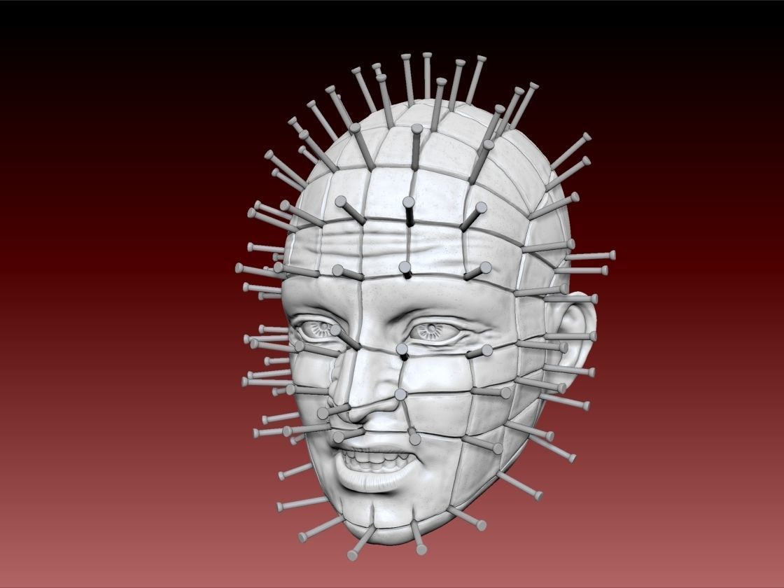 Pinhead 3D model 3D printable | CGTrader