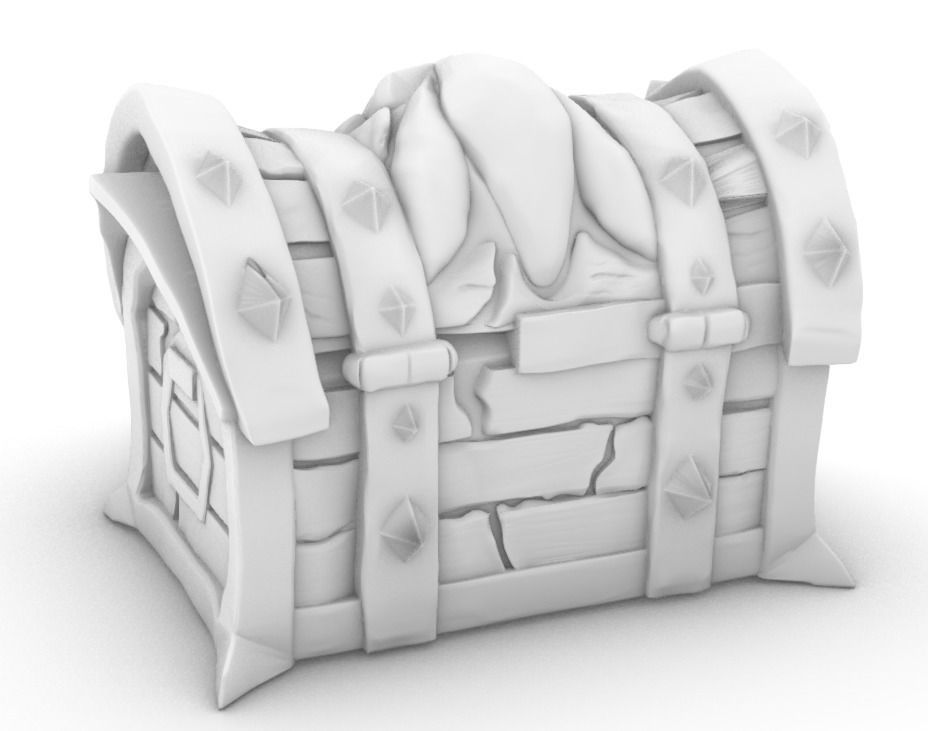 Sea of Thieves Chest of Rage 3D model 3D printable | CGTrader