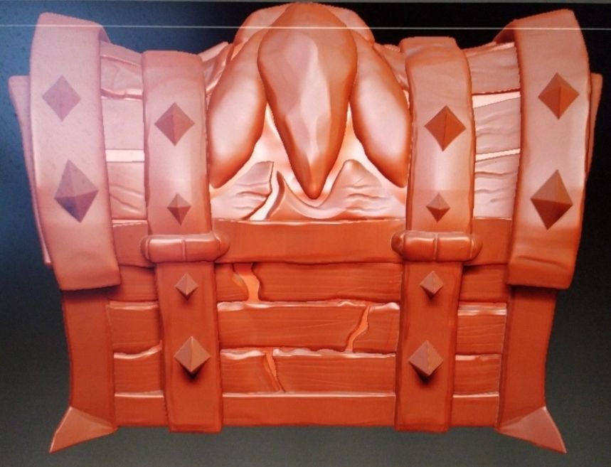 Sea of Thieves Chest of Rage 3D model 3D printable | CGTrader