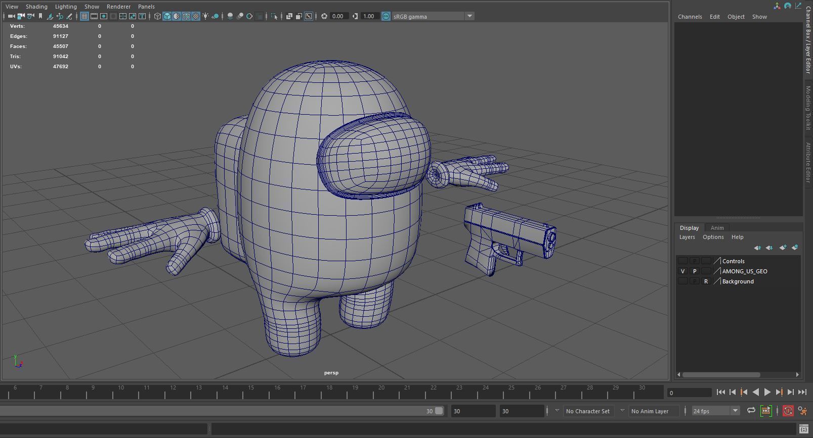 3D model Among us - Impostor Pack VR / AR / low-poly rigged | CGTrader