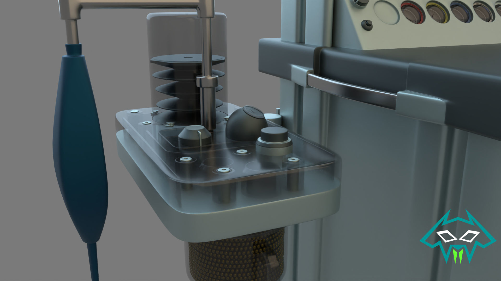 Medical Series - Operating Room - Anesthesia Machine 3D model | CGTrader