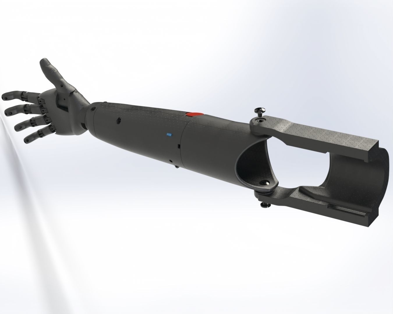 prosthesis arm 3D model 3D printable | CGTrader