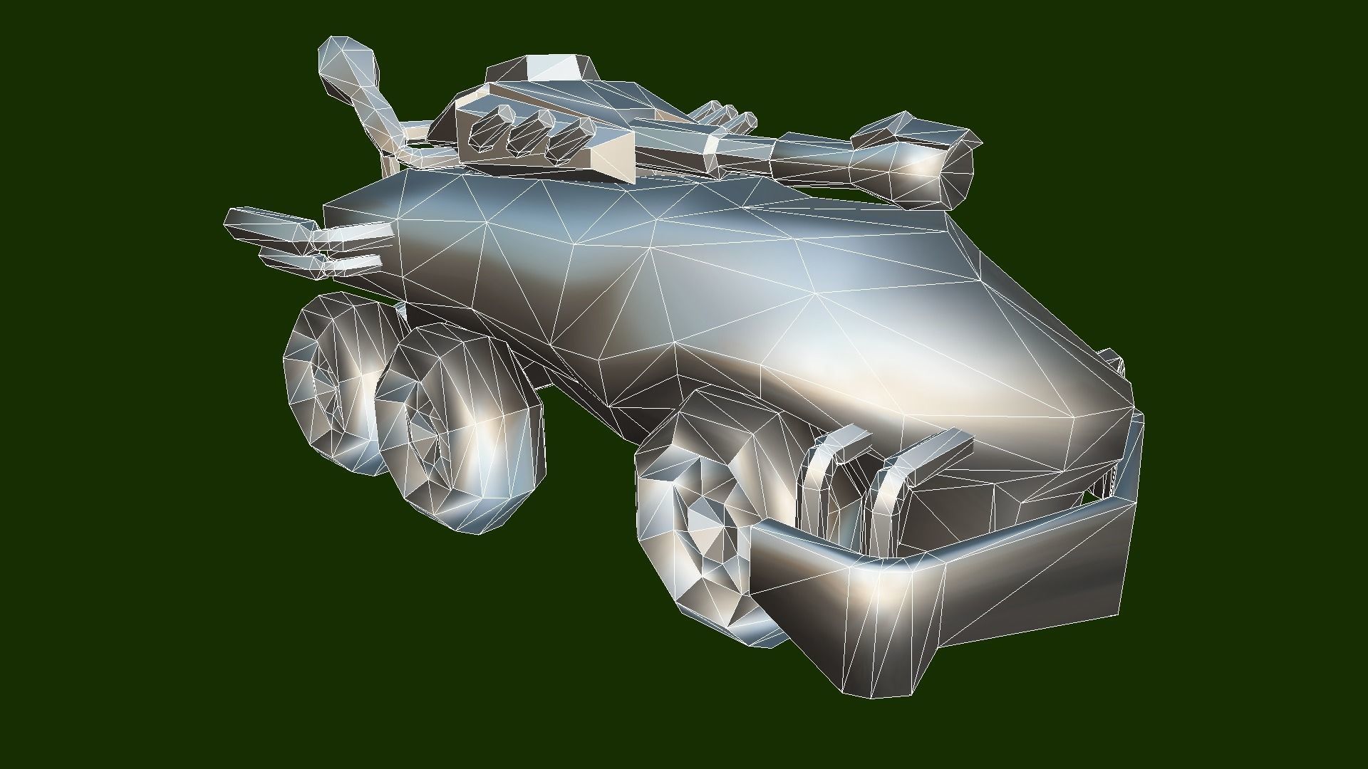 3D model Tank Boss AT VR / AR / low-poly | CGTrader