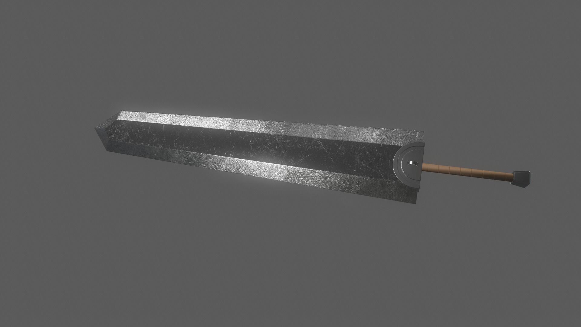 Berserk Sword Dragonslayer free VR / AR / low-poly 3D model | CGTrader