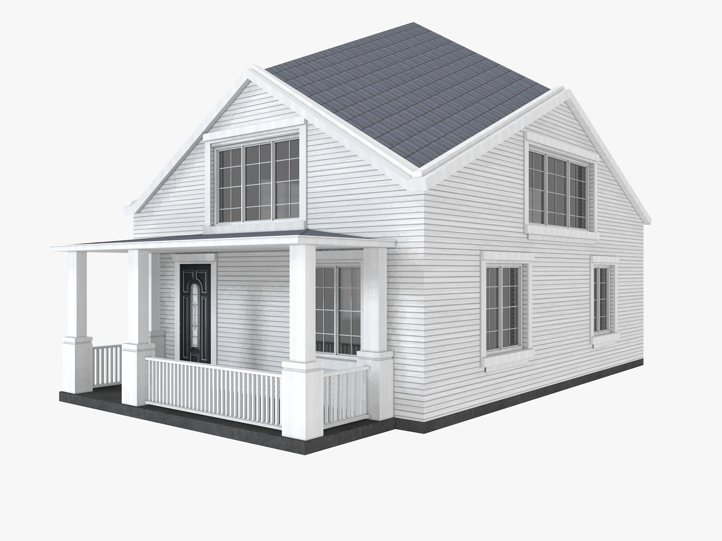 House Collection 12 House Low poly 3D model | CGTrader